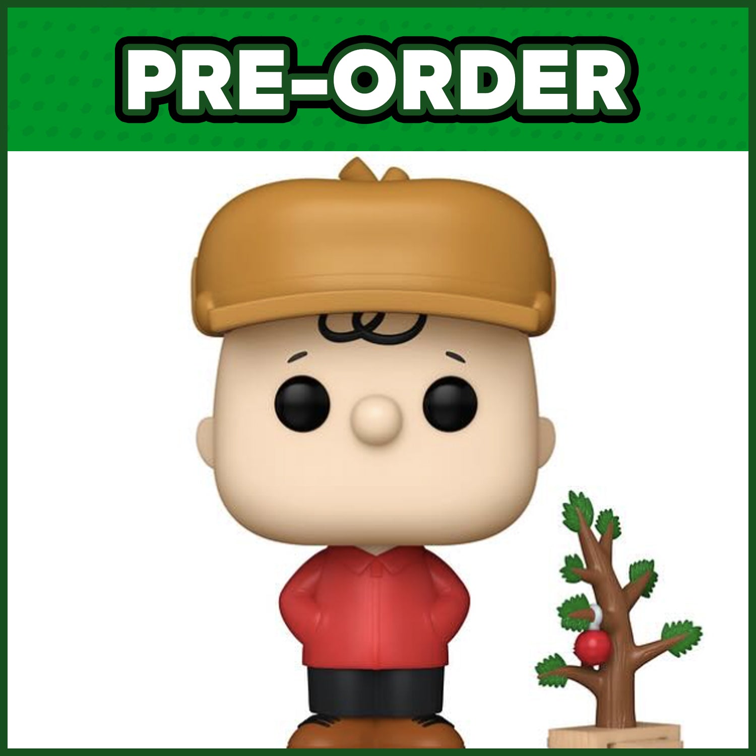 (PRE-ORDER) Funko POP! Television: Peanuts - Charlie Brown with Tree ...