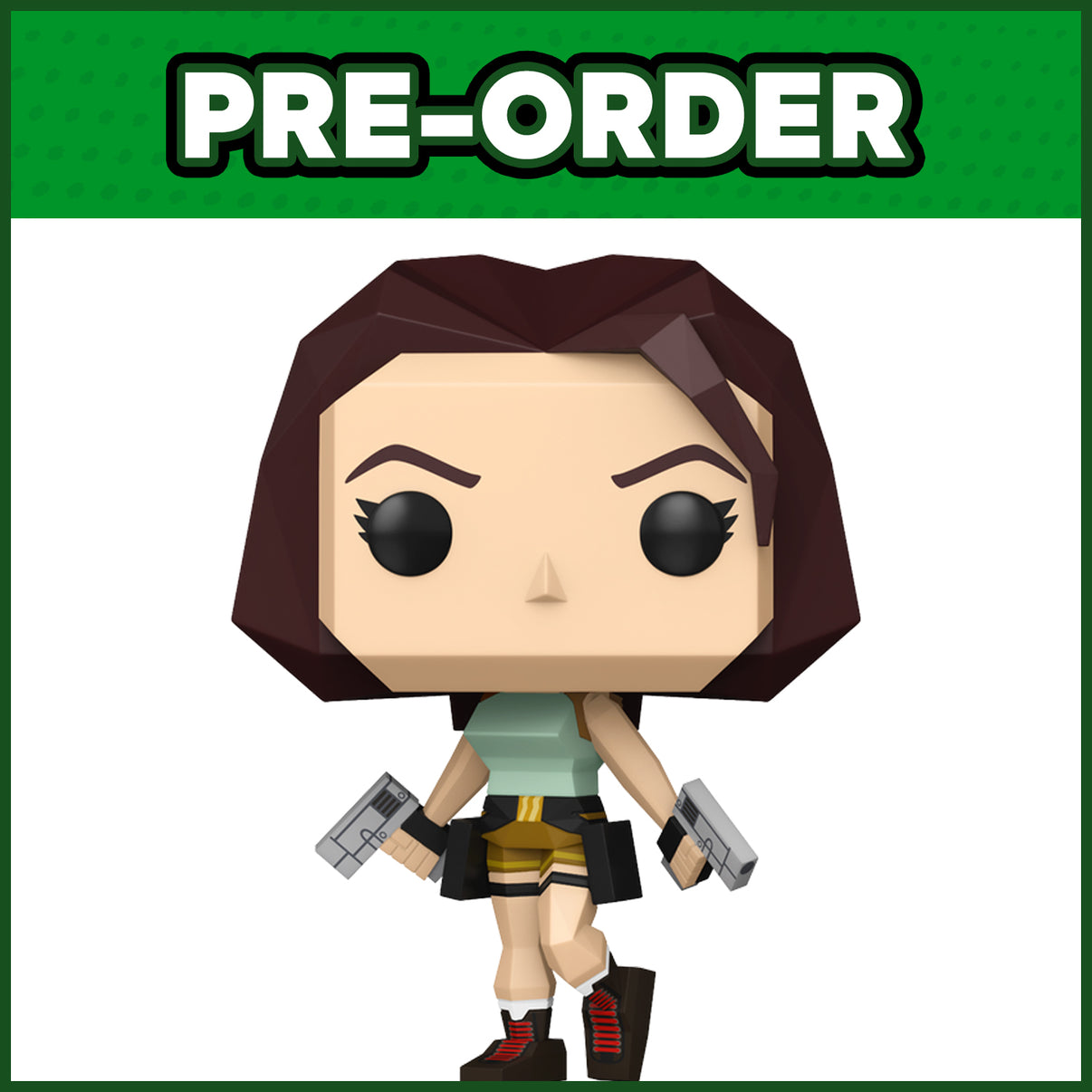 (PRE-ORDER) Funko POP! Games: Tomb Raider - Lara Croft (Polygonal ...